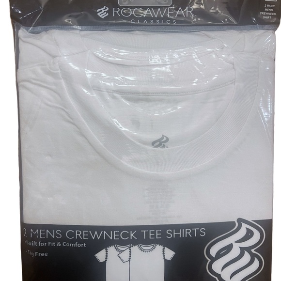 Rocawear | Shirts | Mens Rocawear Tshirts 2 Pack White | Poshmark